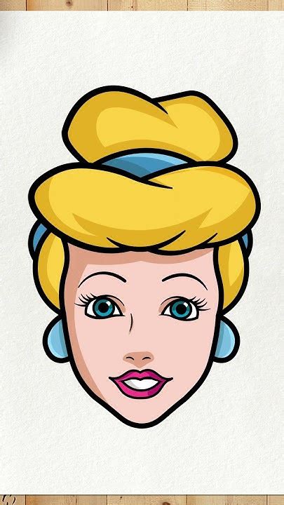 КАК НАРИСОВАТЬ ЗОЛУШКУ Шаг за шагом просто и легко Youtube