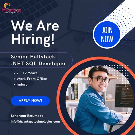 Seniorfullstackdotnetsqldeveloper Sqldeveloper Fullstackdeveloper Hvantage Technologies