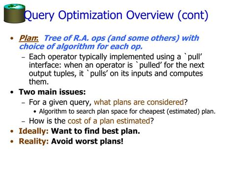 Ppt Relational Query Optimization Powerpoint Presentation Free