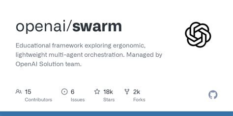 Github Openaiswarm Educational Framework Exploring Ergonomic