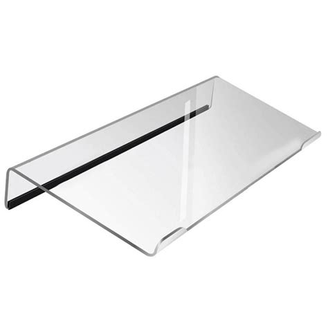 1 Pcs Computer Keyboard Stand Acrylic Keyboard Riser Tilt For Desktop Ergonomic Keyboard Holder