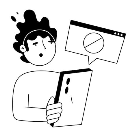 Premium Vector Development Services Doodle Mini Illustration