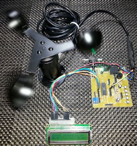 Libstock Analog Anemometer Demo