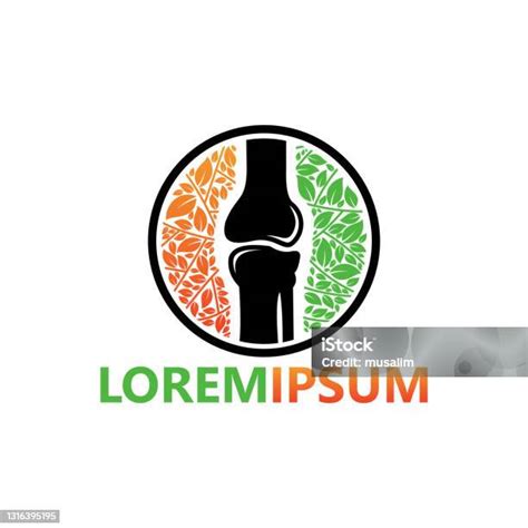 자연 정형 외과 로고 템플릿 디자인 벡터 엠블럼 디자인 개념 창조적 인 기호 아이콘 개념에 대한 스톡 벡터 아트 및 기타 이미지 개념 개념과 주제 건강 진단 Istock