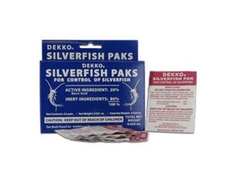 Dekko Trap Silverfish Paks Blue Box 24pkbox