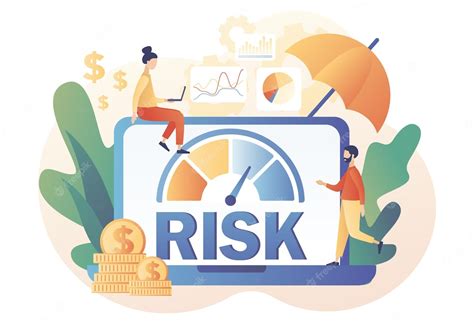 Premium Vector Risk Management Tiny People Review Evaluate
