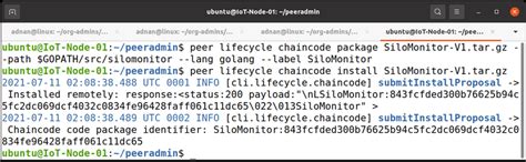 Package And Install Chaincode On Raspberry Pi Iot Terminal Download