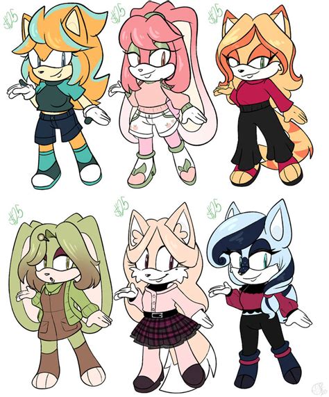 Sonic Oc Adopts December Sale Open 06 By Yoshiyoshi700 On Deviantart