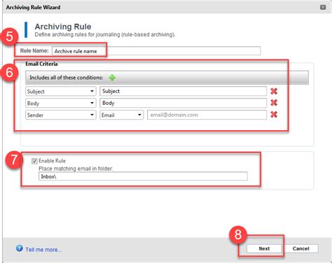 Adding Archiving Rules In Gfi Archiver Gfi Support