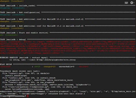 Error In Easy Install V10 1 13 Install Update Frappe Forum