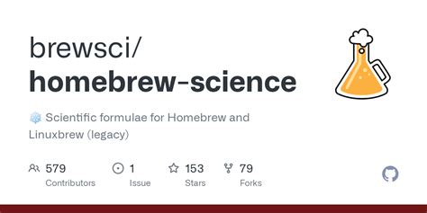 github brewsci homebrew science snowflake scientific formulae for