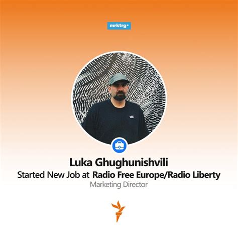 Marketer Ge On Linkedin ამასობაში ლუკა ღუღუნიშვილი რადიო თავისუფლების გლობალურ მარკეტინგს…