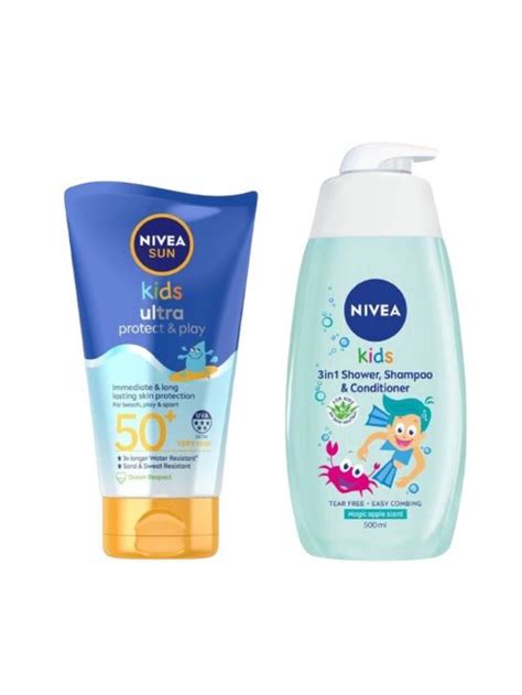 Nivea Bundle Of 2 Summer Bath Time Kit Edamama