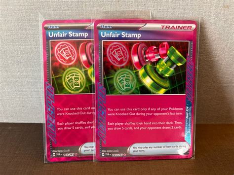 Unfair Stamp 165167 Ace Specs Twilight Masquerade Pokemon Hobbies
