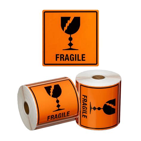 Fragile Label 99mm X 99mm Packaging Recyclers
