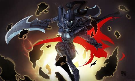 775292 Dota 2 Phantom Assassin Mortred Warriors Armor Helmet