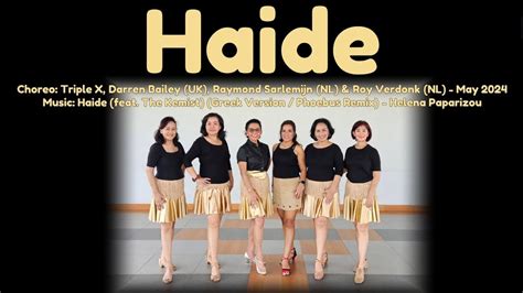 Haide Line Dance Youtube
