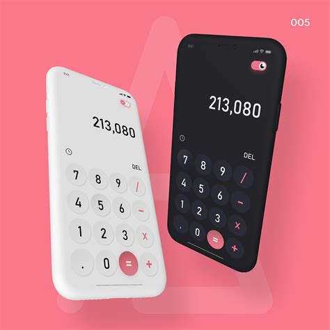 Calculator UI Practice On Behance