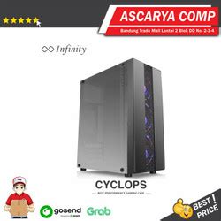 Jual Casing Infinity Cyclops Atx Matx Gaming Case No Fan Jakarta Pusat Jaya Komputa