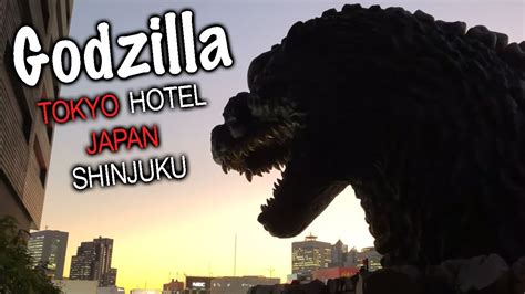 Godzilla Hotel Gracery Shinjuku Tokyo Japan Sound Effects And Room