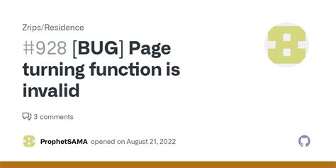 Bug Page Turning Function Is Invalid · Issue 928 · Zripsresidence