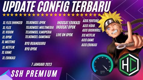 Update Config Custom Unlock Ssh Isat Tsel Xl Axis 7
