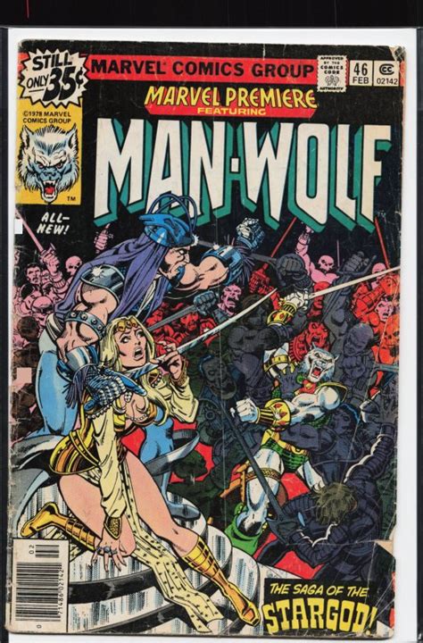 Marvel Premiere 46 1979 Man Wolf Comic Books Bronze Age Marvel