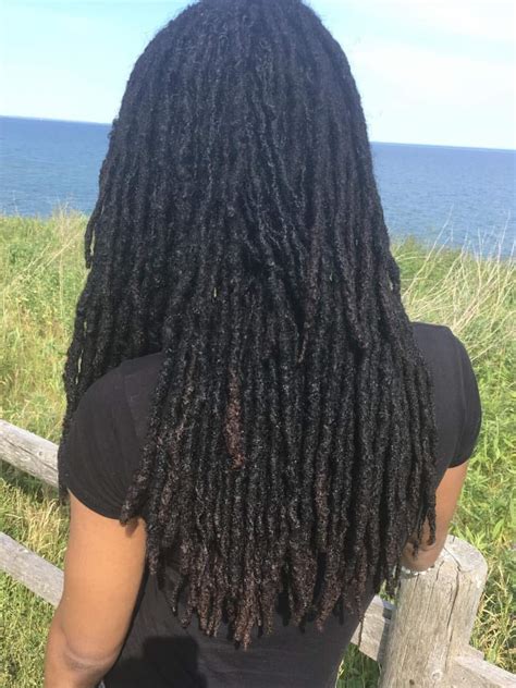 Anwi Textured Interlockd Human Hair Loc Extensions Soft Comfortable