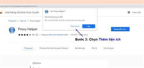 Hướng Dẫn cài Proxy trên trình duyệt Chrome bằng ProxyHelper V2