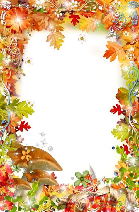 рамки для поздравлений осень без текста 10 тыс изображений найдено в Яндекс Картинках Flower