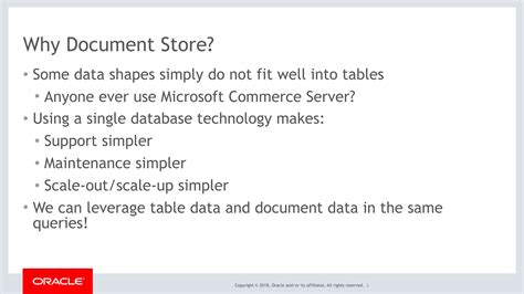 Mysql Document Store And Nodejs