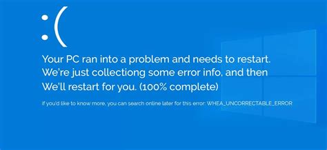 How To Fix The Whea Uncorrectable Error Citizenside