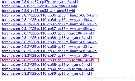 Pythorch版本和torchvision版本对应关系及torchvision安装torch200对应的torchvision Csdn博客