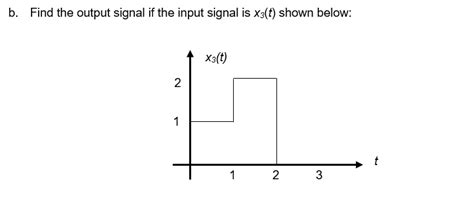 Solved 5 A Linear Continuous Time System Is Observed To