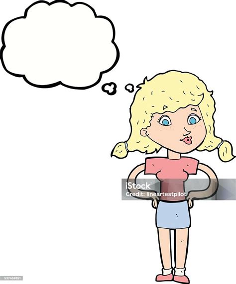 말풍선이 있는 뽀샤시 여자아이 엉덩이에 만화 캐릭터 거친에 대한 스톡 벡터 아트 및 기타 이미지 거친 귀여운 그리기 Istock