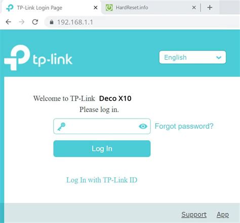 Open Admin Page On TP LINK Deco X How To HardReset Info