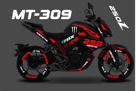 KIT REFLECTIVOS ITALIKA 250 Z Z 250 250z Monster