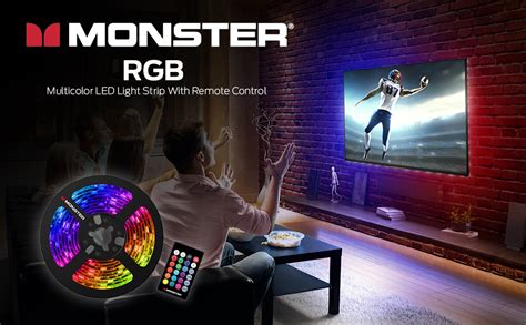 Amazon Com Xtreme 6 5ft Multicolor And Multi White LED Light Strip Create Unique Colors