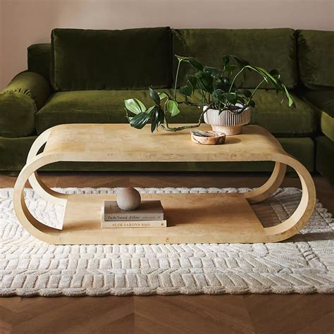 The Best Curved Coffee Tables To Shop In 2025