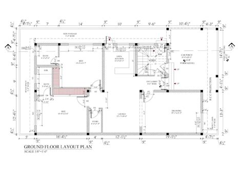 Convert Pdf Or Image Drawing Into Autocad Drawing By Mudassar Cad Fiverr