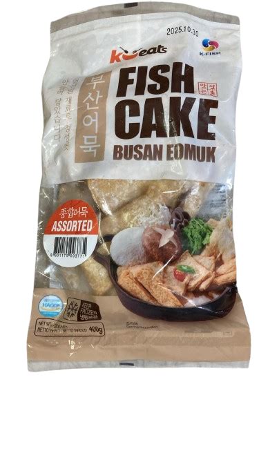 K Eats Busan Eomuk Fish Cake Dsco Assorted Cha Ca 400g X1 Asia