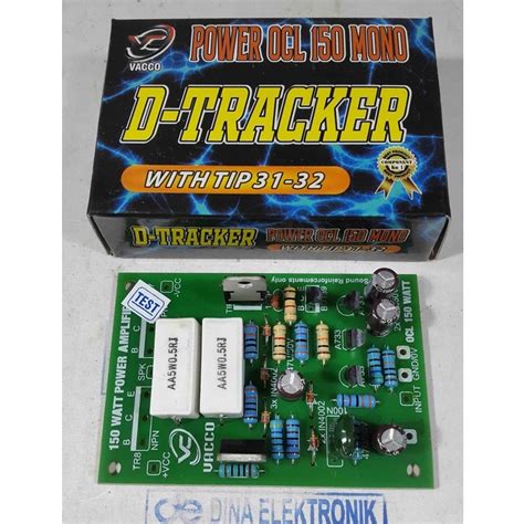 Jual Kit Driver Power Amplifier 150 Watt Mono Transistor Tip 31 Tip 32 Shopee Indonesia
