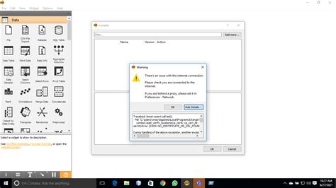 Embedding Error SSLError Issue Biolab Orange GitHub