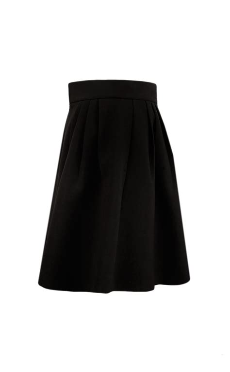 Черная юбка Miu Miu