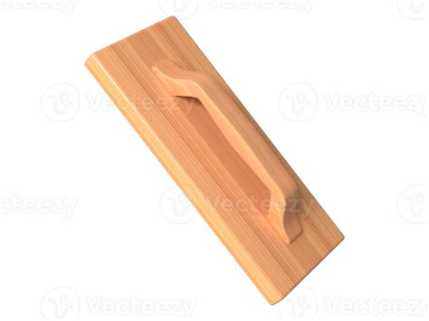 3d Wooden Masonry Float For Construction Work 41646706 Png
