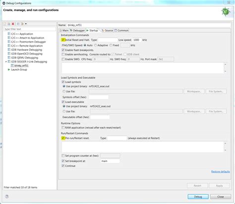 Debugging In Eclipse Requires Restart To Run Properly Nordic Qanda Nordic Devzone Nordic