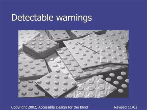 PPT Detectable Warnings PowerPoint Presentation Free Download ID 252377