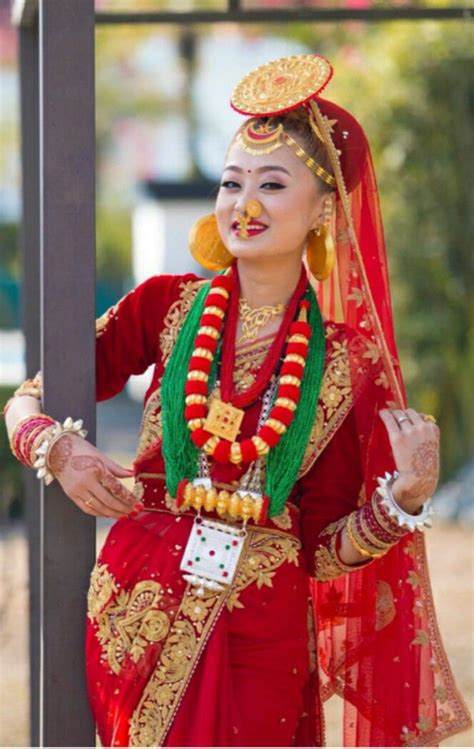 Pin By Septum Lover On Limbu Culture Dress Culture Traditional Dresses Nepal Clothing