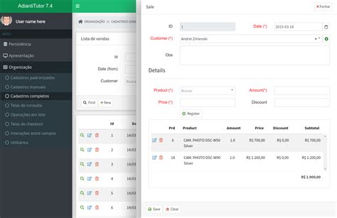Adianti Framework Tutor