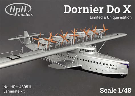 Dornier Do X Flying Boat Hph Models 48051l